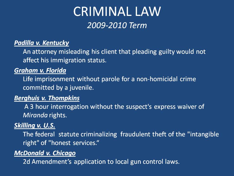 New York Court Watcher: Supreme Court: Highlights...(Part 6--Criminal ...