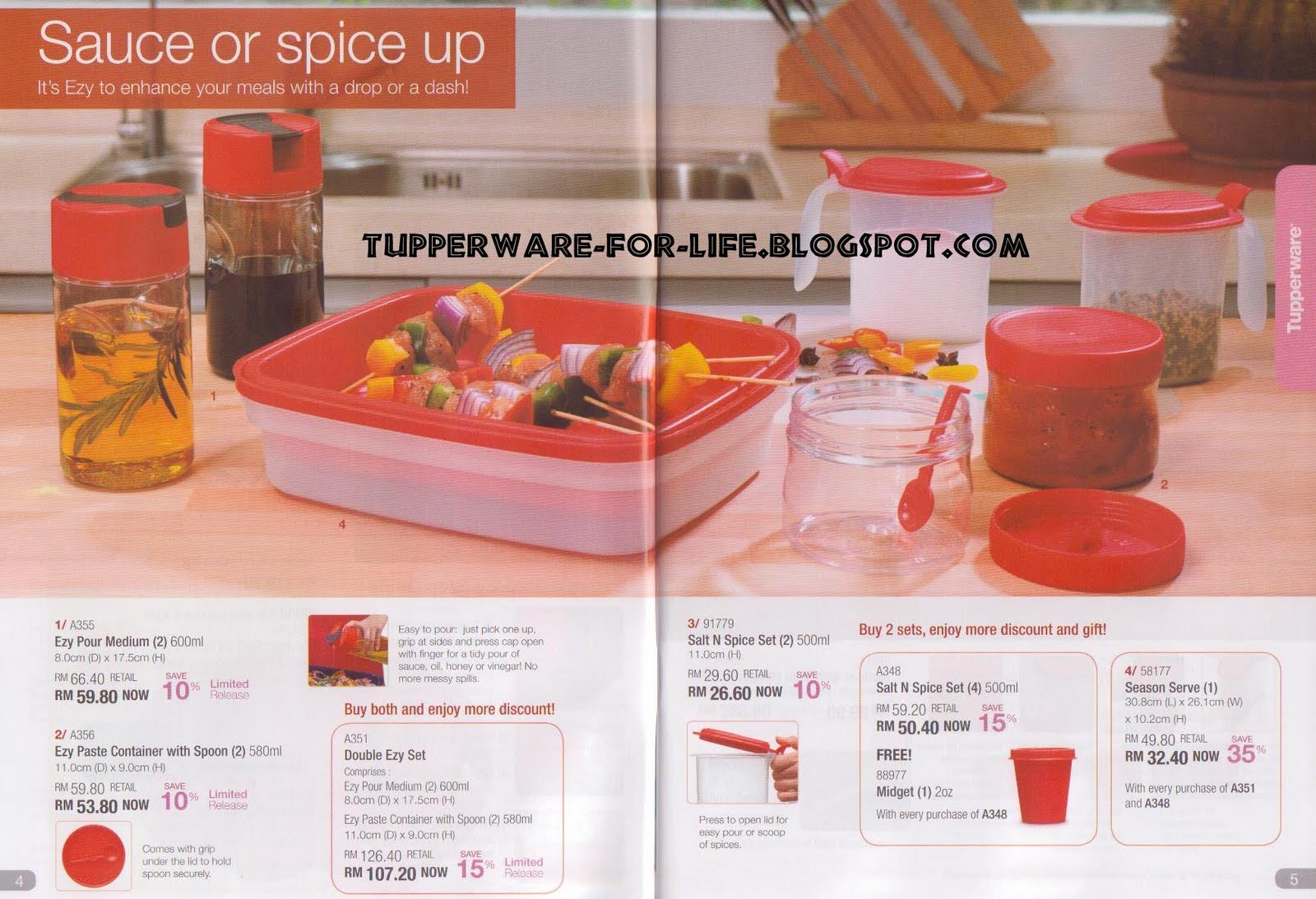 TUPPERWARE LATEST CATALOGUE APRIL 2010 | Tupperware Malaysia Online