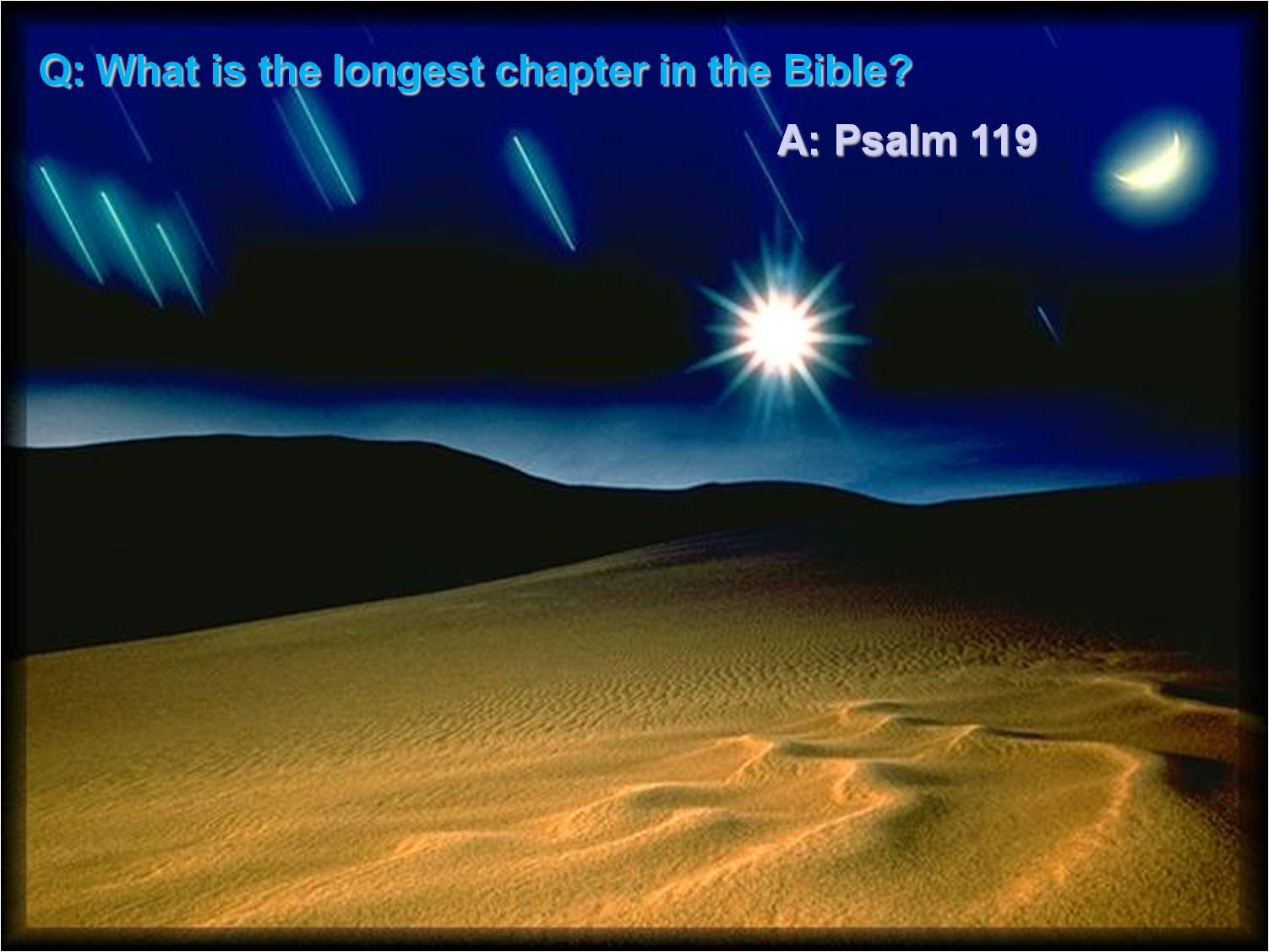 Let's Talk About It...: 64. The Center of The Bible