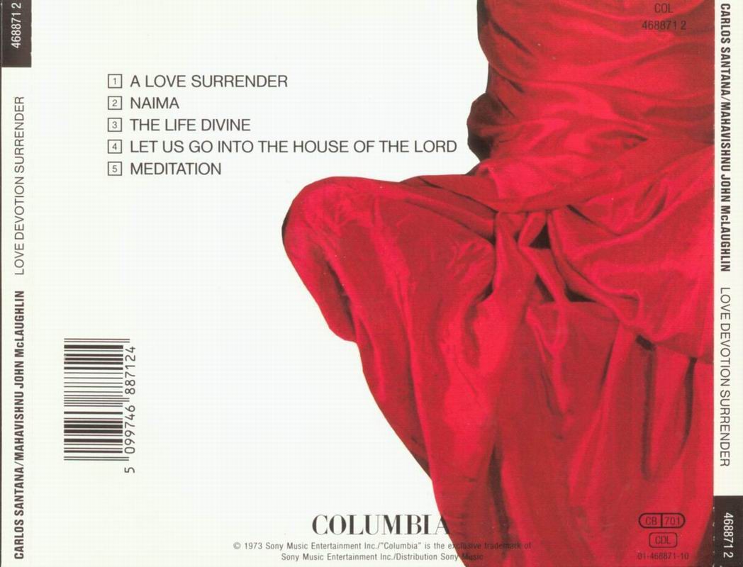 Samurai San: Carlos Santana and Mahavishnu John McLaughlin - Love ...