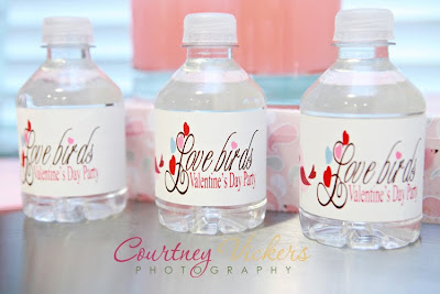 Bella Grace Party Designs: REAL PARTIES: Love Birds Valentine's Day Party