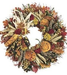 PrettyOrganizedPalace: Indian Corn Wreaths