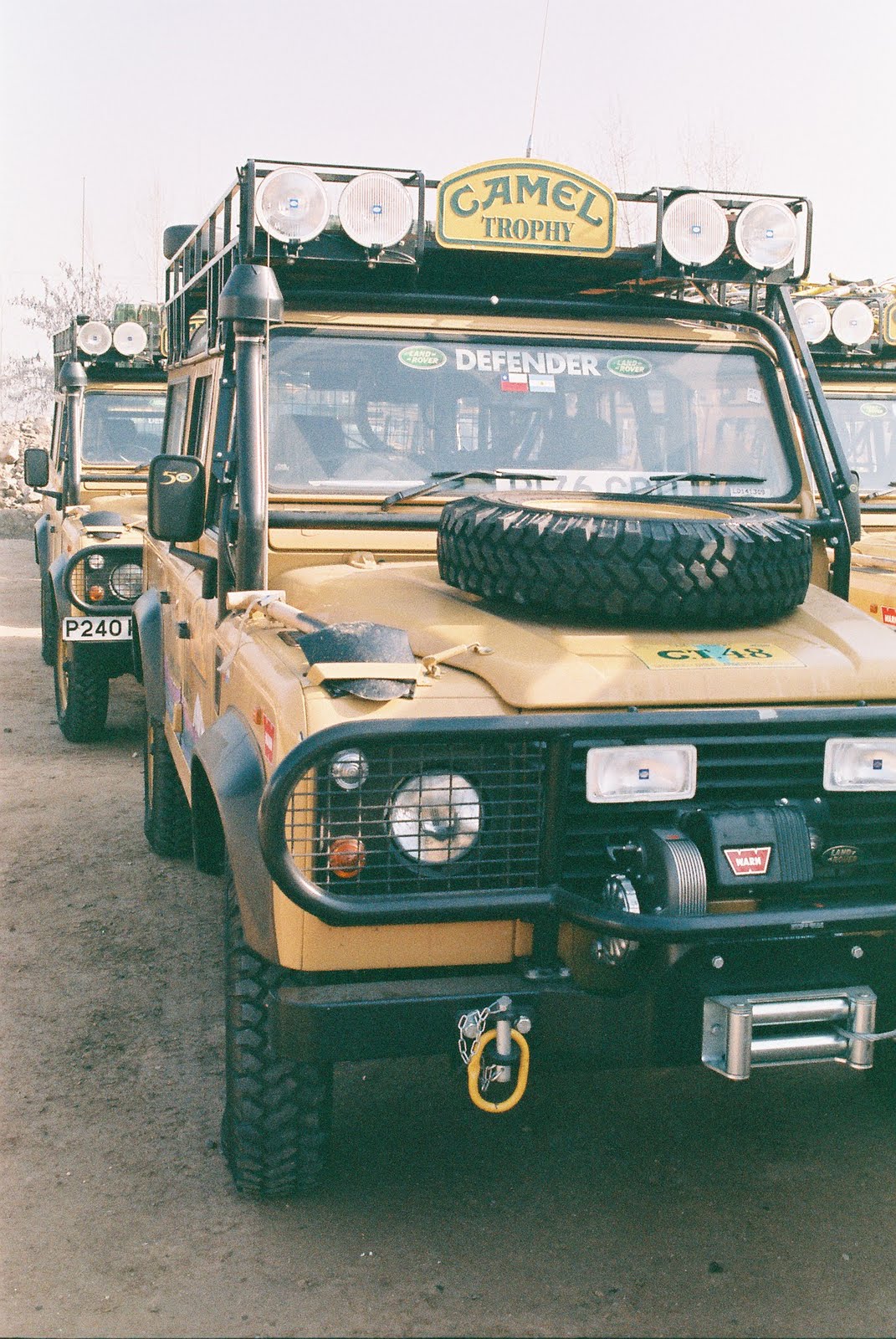 Camel Trophy Rally 1998, Chile: In the Parking Area