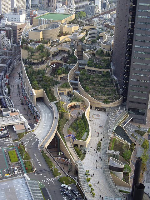 blankerz: Design of Namba Park in Osaka