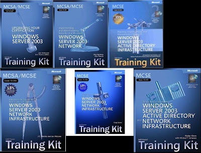 Training Area: MCSE/MCSA Cert Books