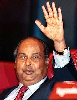 JOVIAL: A BRIEF BIOGRAPHY OF "DHIRUBHAI AMBANI"