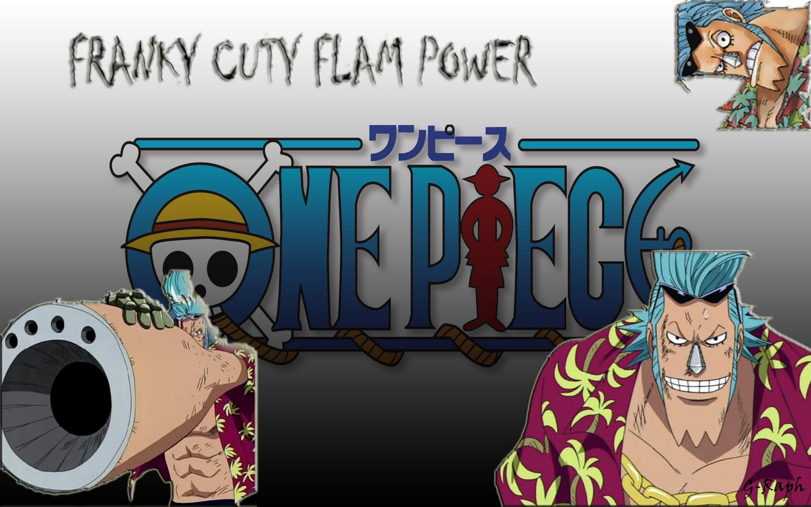Wallpaper One: Franky One piece Wallpaper