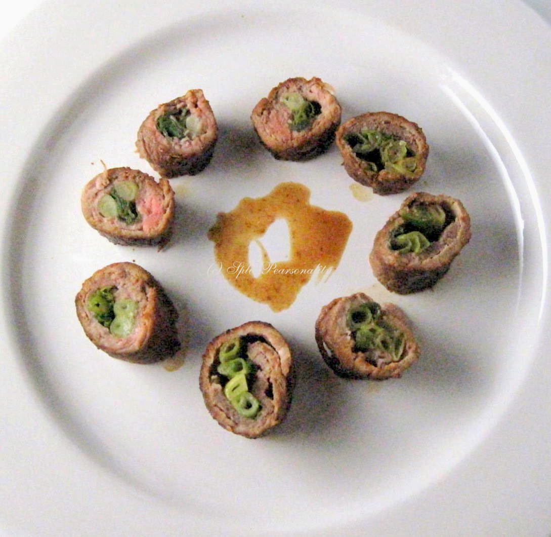 Split Pearsonality Recipe Collection: Beef Negimaki