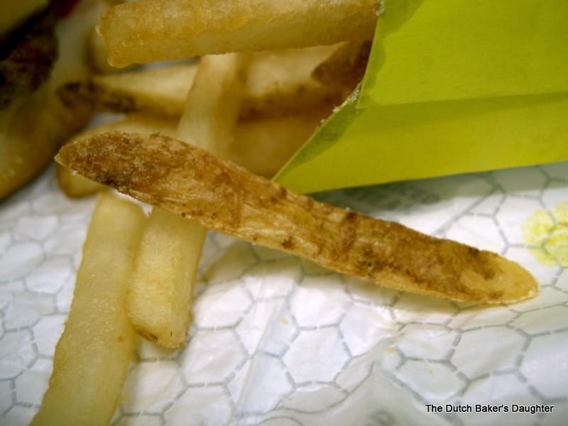 The Dutch Baker's Daughter: Wendy's New Natural Cut Fries with Sea Salt