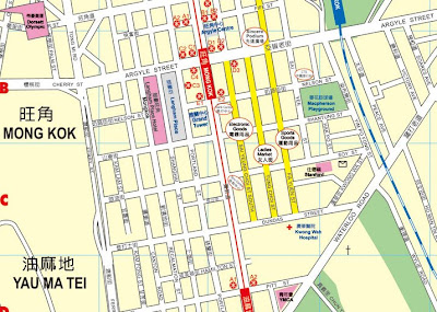 Mong Kok map