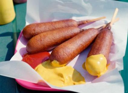 Growing Gourmets: Texas State Fair Corn dogs
