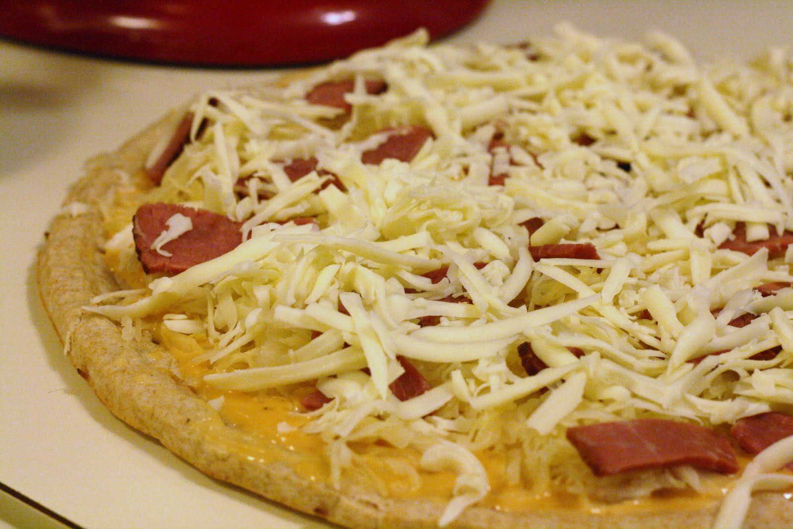 Laine's Recipe Box: Reuben Pizza