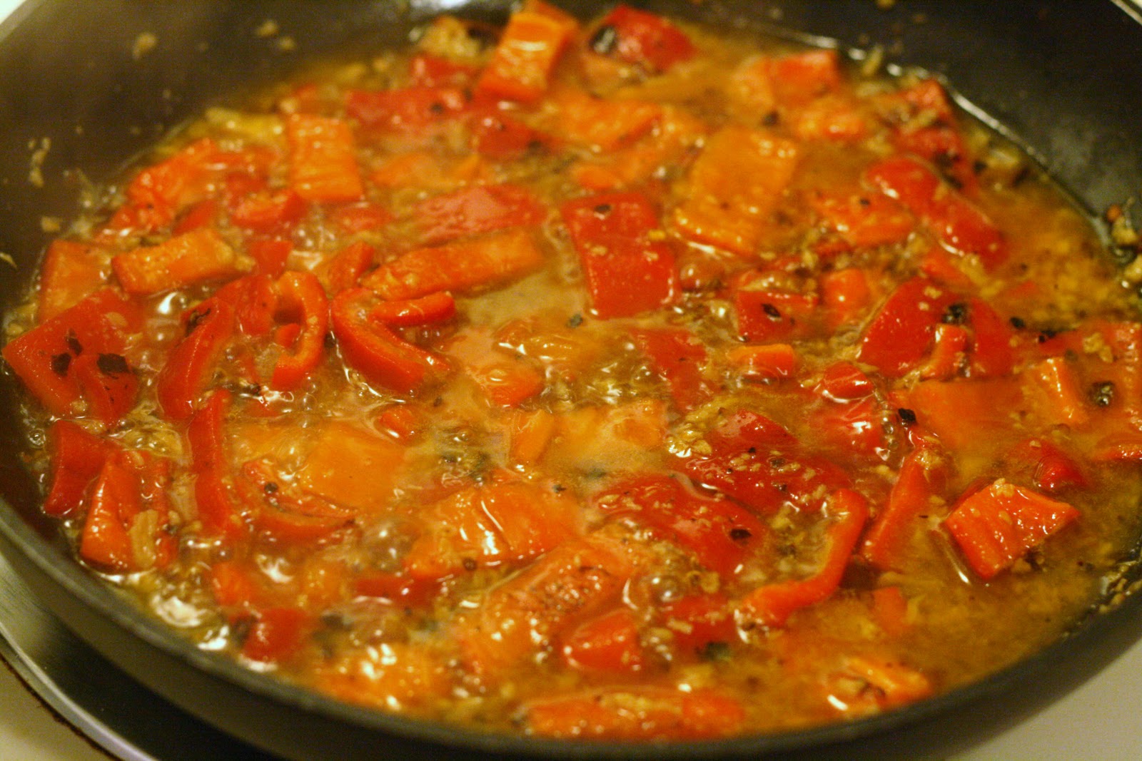 Laine's Recipe Box: Pasta and Red Pepper Tuna Sauce with Anchovies ...