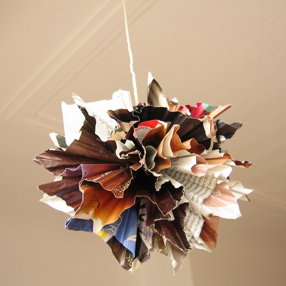 Helen Smith : Artist, Maker: Recycled Paper Flowers