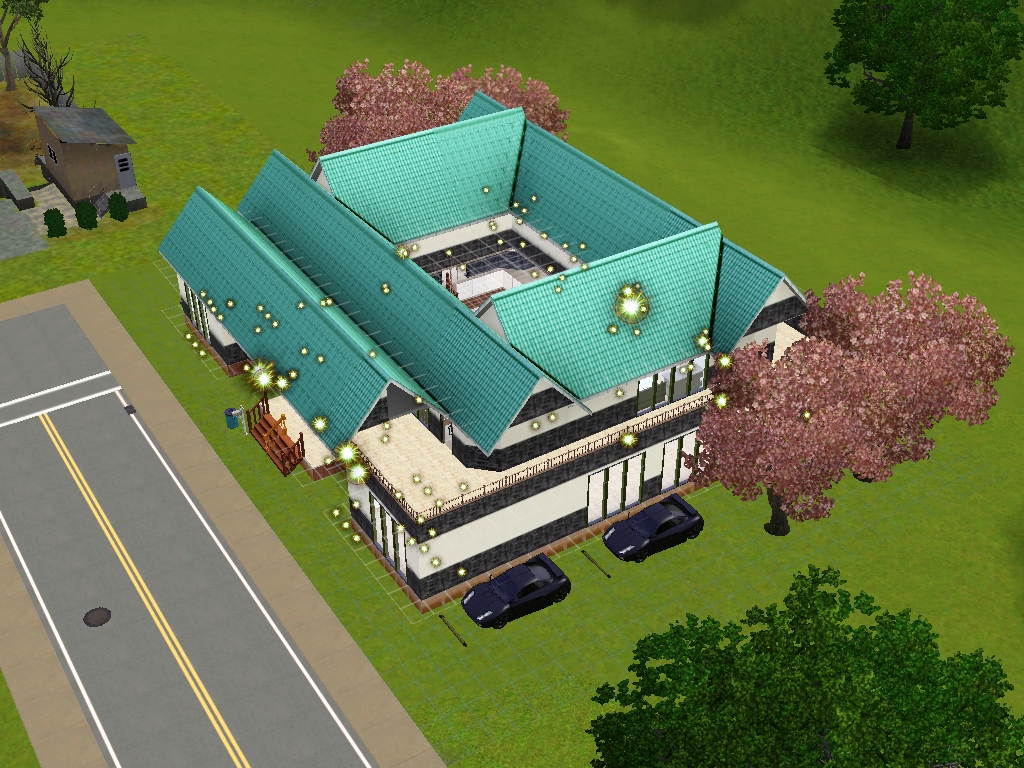 Black Lightning: Sims 3 Luxury Vacation Mansion