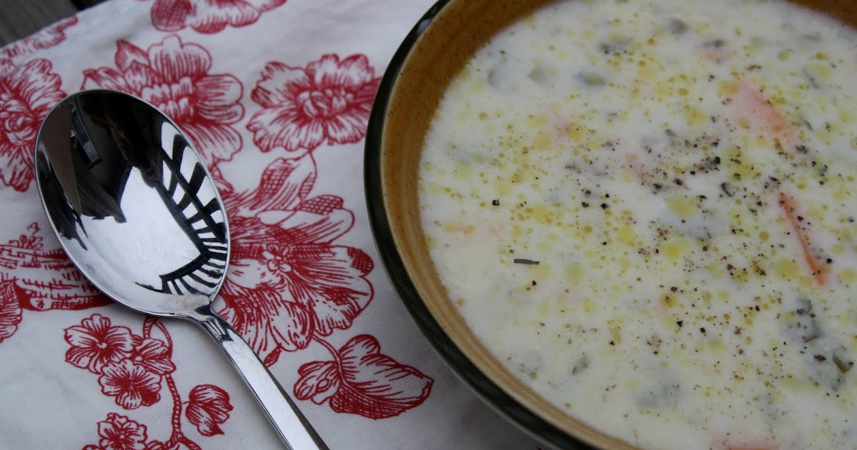 Dollop of Cream: seafood chowder for a cold autumn day