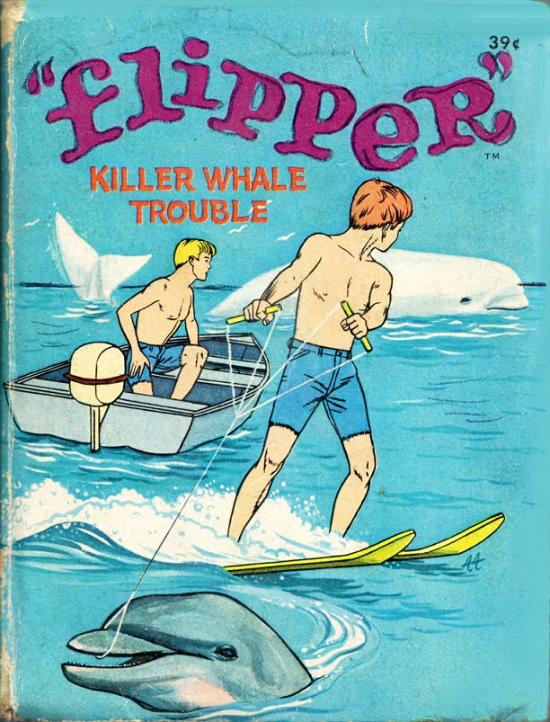 Vintage Flipper Thermos 1966 Collectible Dolphin Drink Thermos MGM Ivan ...