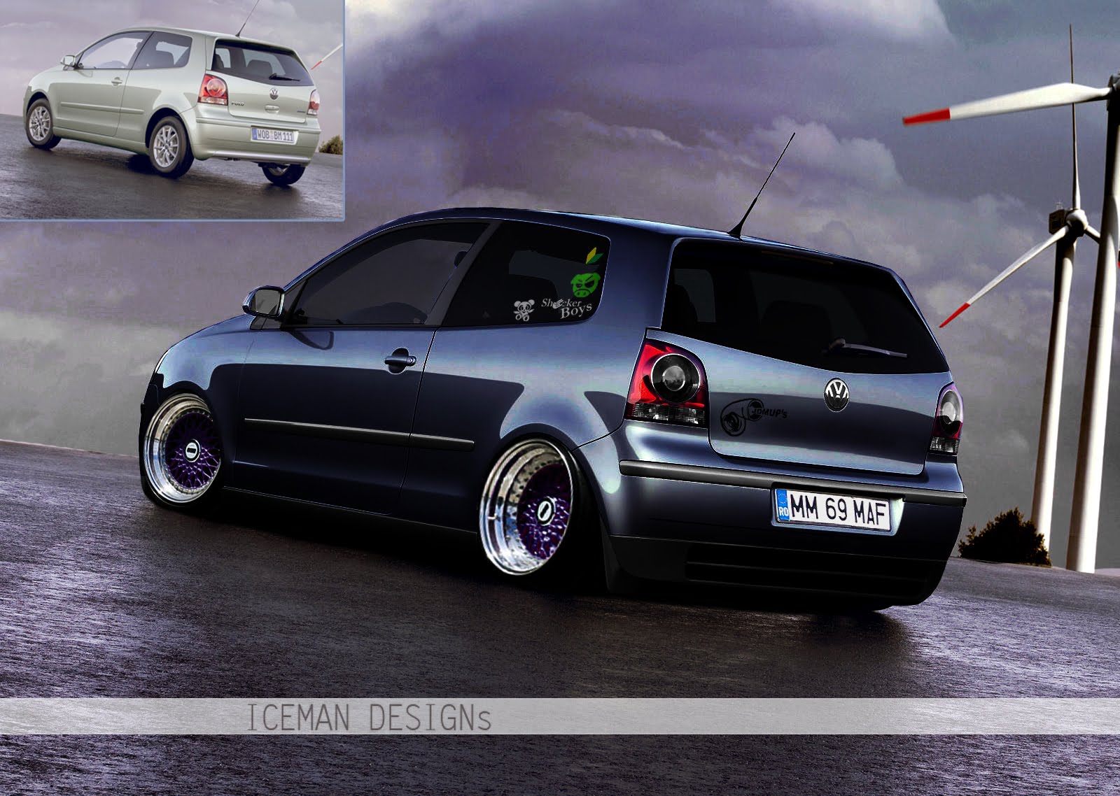҉IcemanGraphics®҉: Volkswagen Polo JDM By Iceman