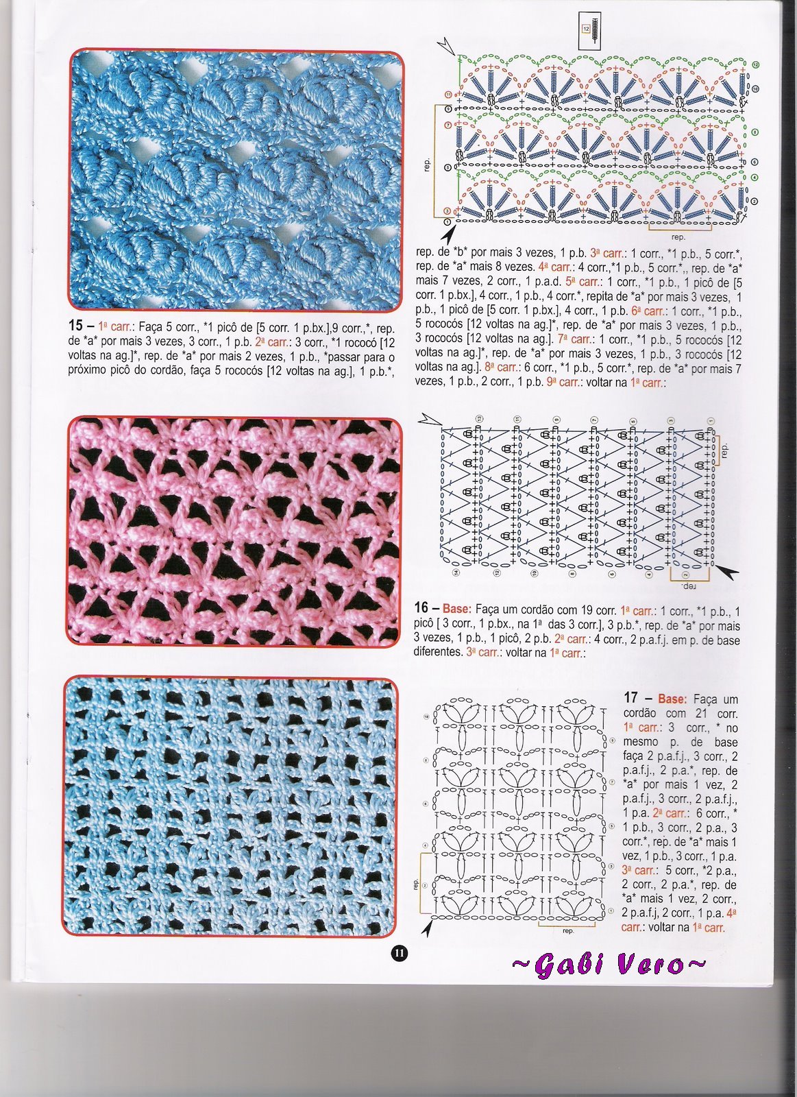 Todo sobre mi: Puntos a crochet