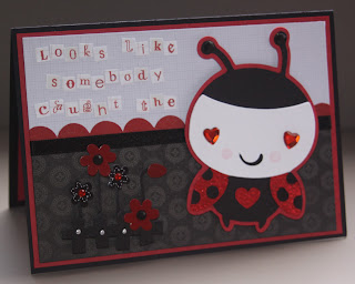 KPWD: Love Bug Card - Cricut Cardz Challenge #57