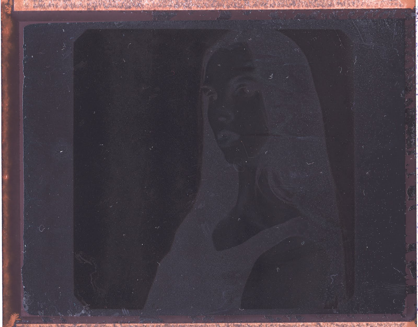 All Light And Beauty: Negative Polaroid Scans x2