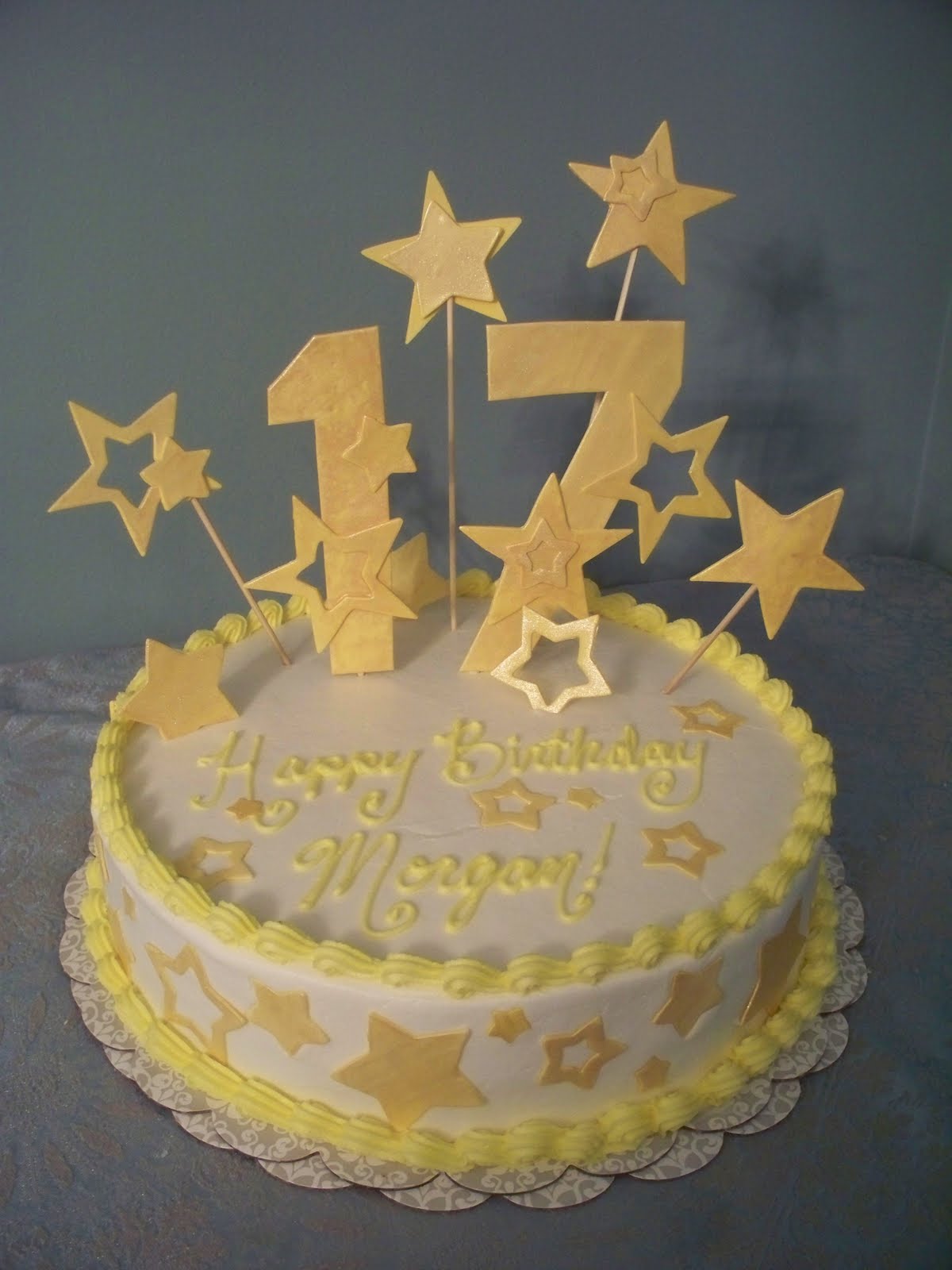 Cakes By Fran Korous Golden Birthday Cake cakes-by-fran-korous-golden-birthday-cake