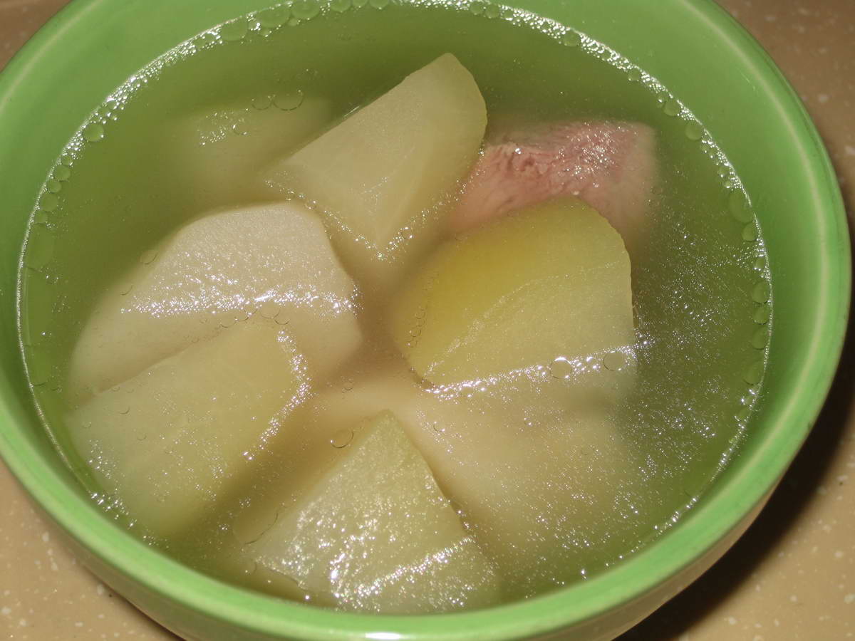 Blessed Homemaker: Chayote and Fresh Chinese Yam Soup