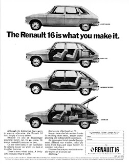 Thrindell Oblinity: The Renault 16 - The world's first hatchback (I don ...