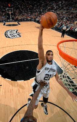 You Got Dunked On: 2009-2010 NBA Regular Season: Tim Duncan Dunks On ...