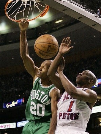 You Got Dunked On: Ray Allen Dunks On Chauncey Billups