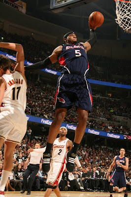 You Got Dunked On: 2009 NBA Playoffs: Josh Smith Dunks On Anderson Varejao