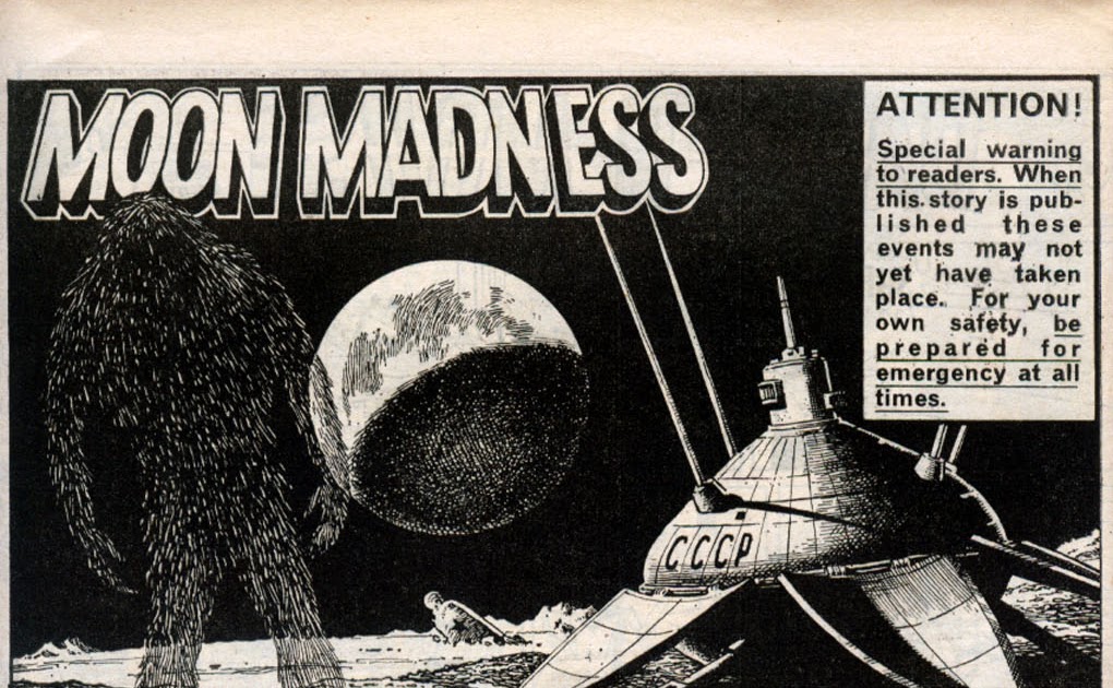 BLIMEY! The Blog of British Comics: Moon Madness in 1966