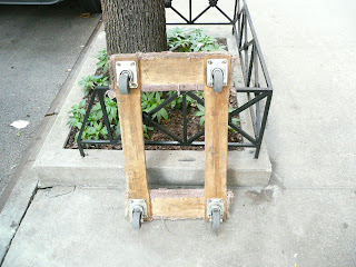 NYC's Trash is Your Treasure: Wooden Square Frame With Wheels (for ...