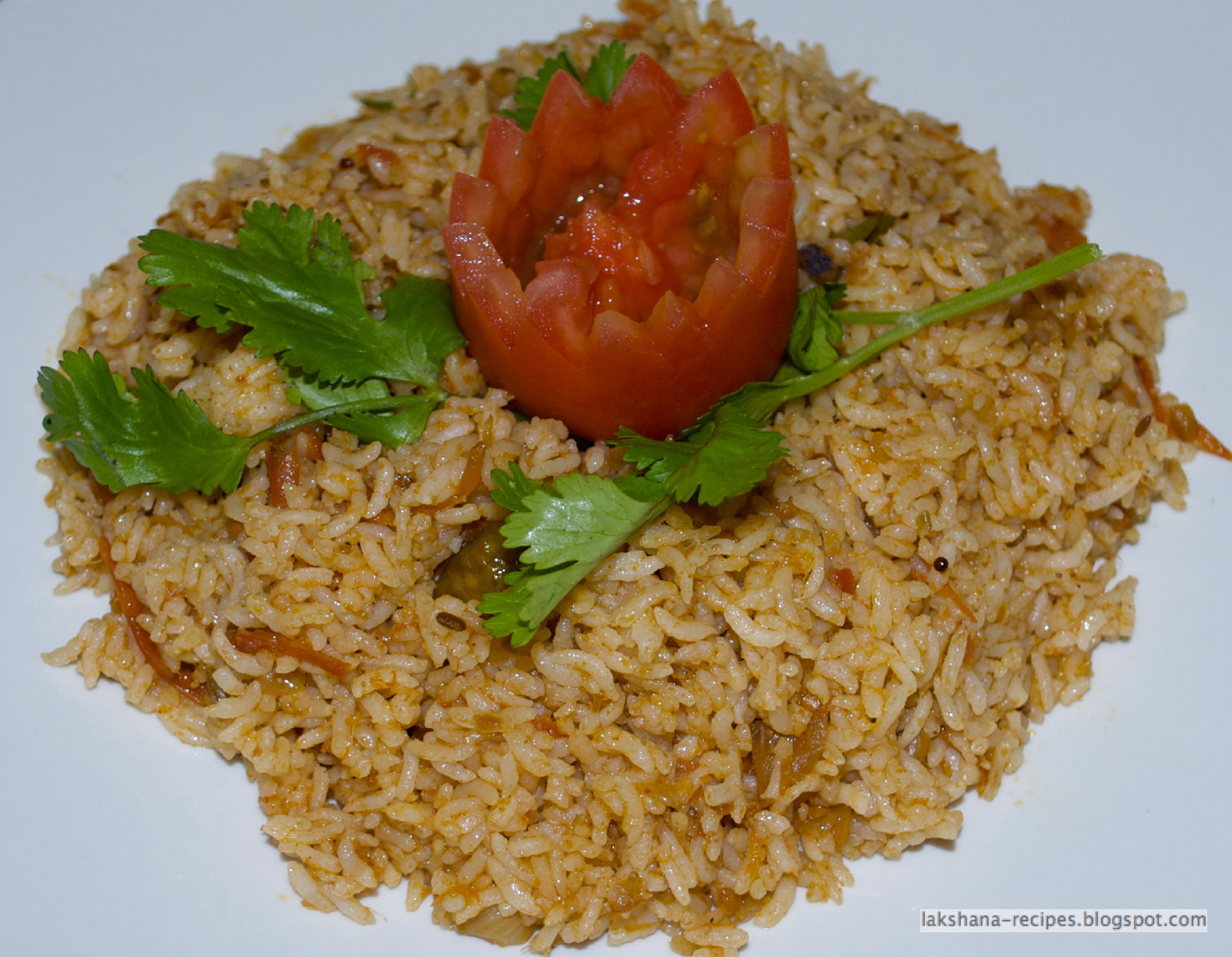 lakshana-recipes: Tomato Rice I