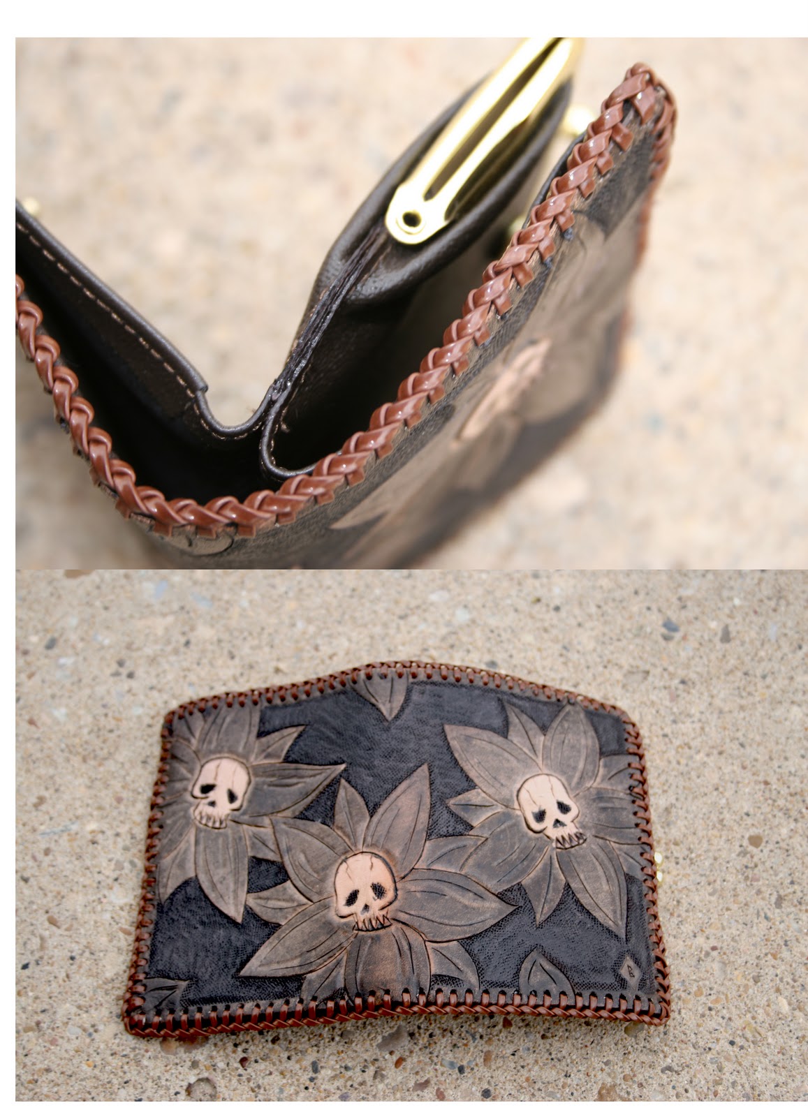 BDiamond Hand Tooled Leather goods