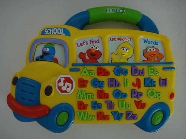 MyBundleToys: SESAME STREET Alphabet Bus