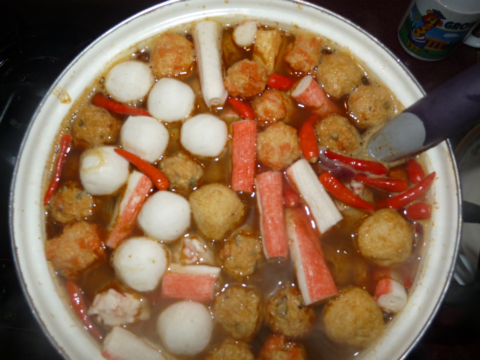 moment to remember...: homemade steamboat~