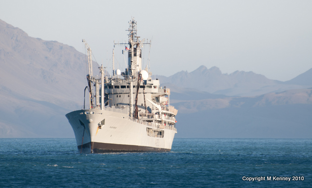 South Georgia Journal 2012: HMS Gloucester and RFA Black Rover
