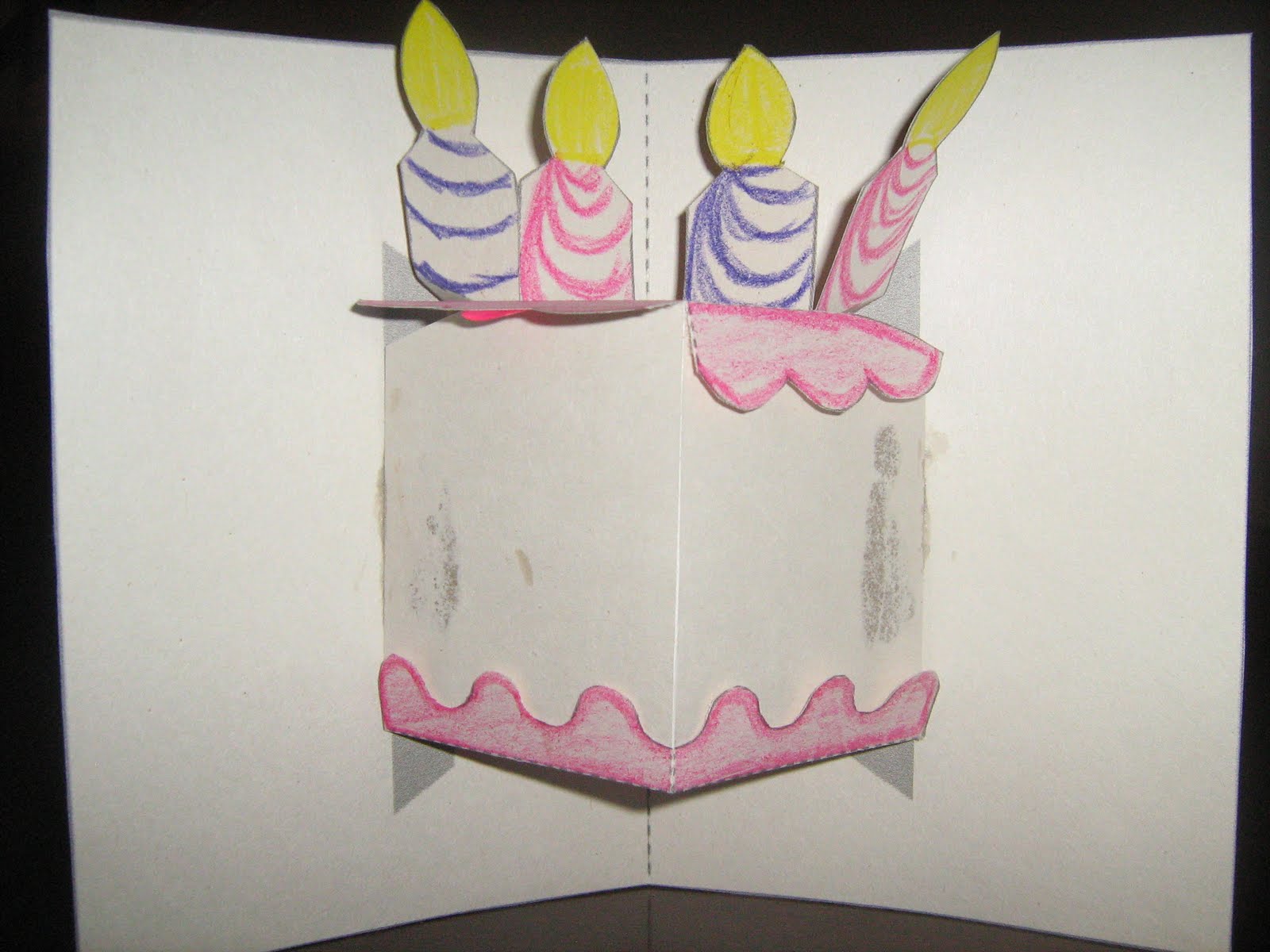 leading up to 30: Make a Robert Sabuda Pop Up card