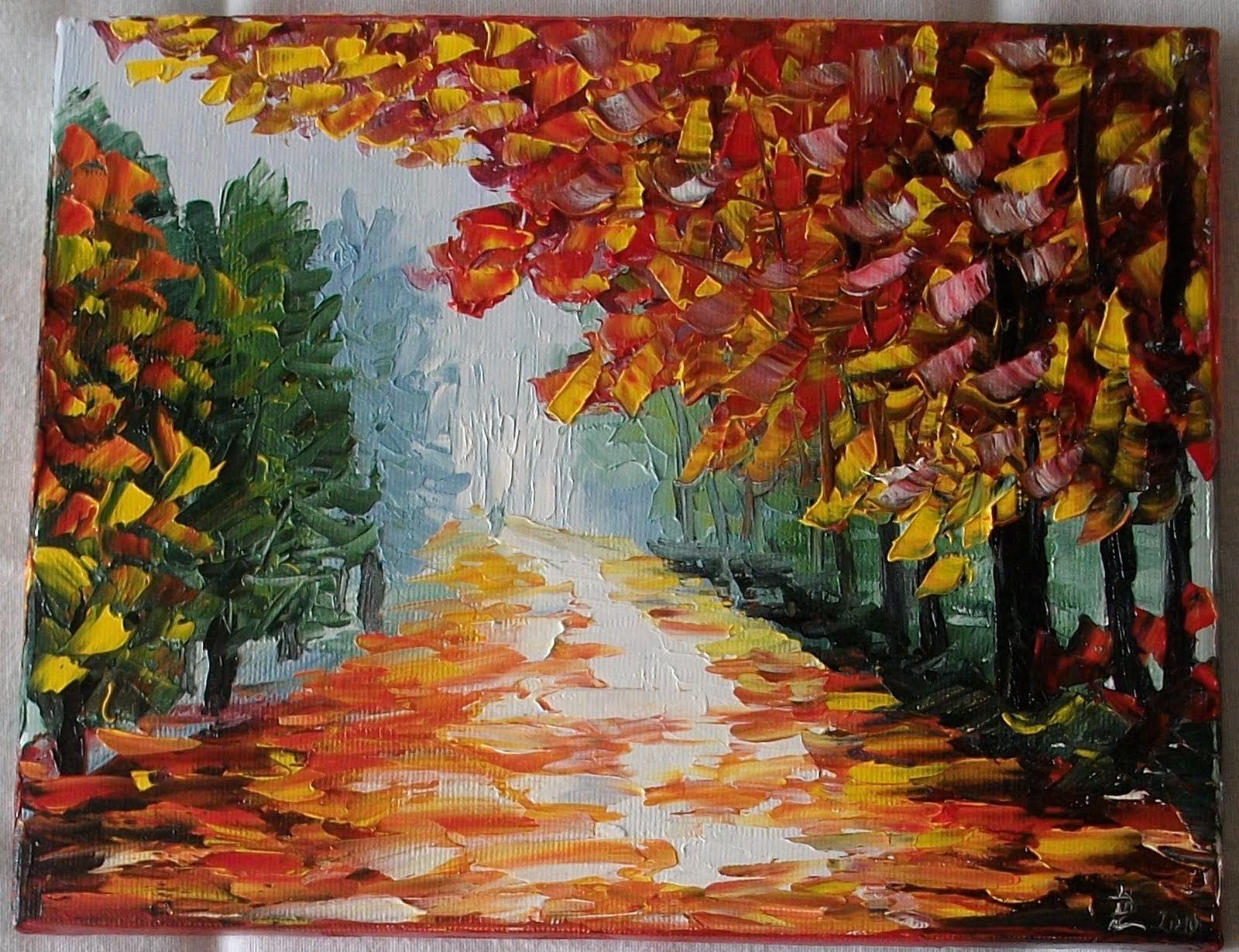 galeriedanielle.ro: peisaj de toamna