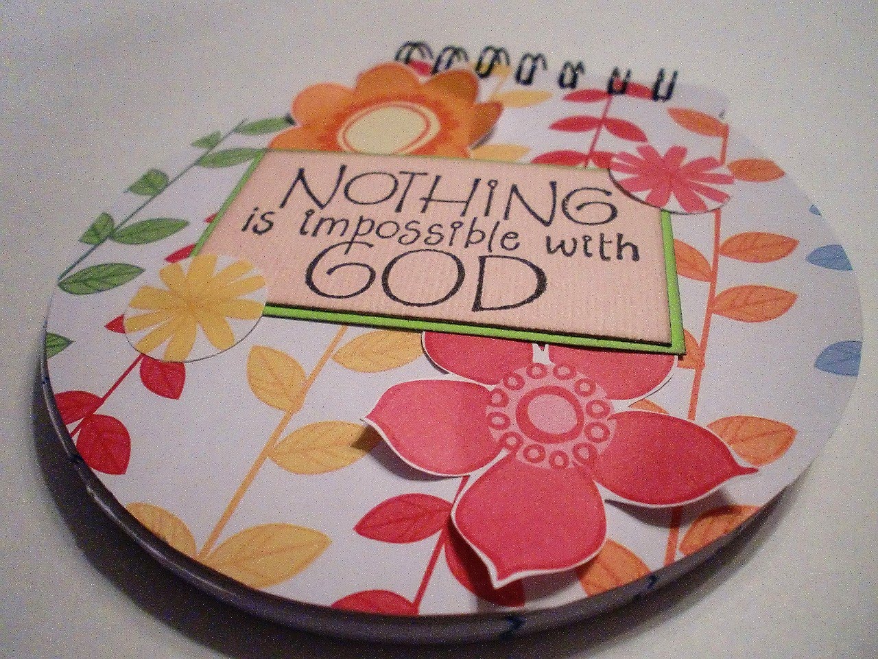 Personalized Notebook Cover