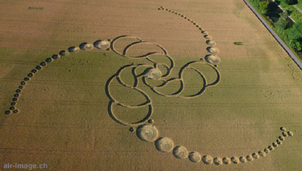 Triple Julia Set Crop Circle Switzerland 8th July 2010 Psychedelic Adventure