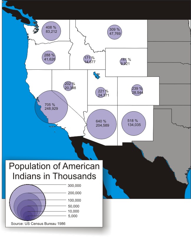 Maps: Range Graded Proportional Circle Map