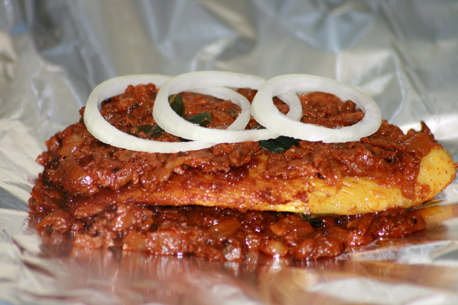 Third Kitchen: Meen pollichathu (Roasted Fish)