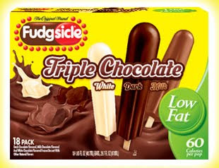 Scoopalicious: Fudgesicle Triple Chocolate Low Fat Bars....& FREE coupons