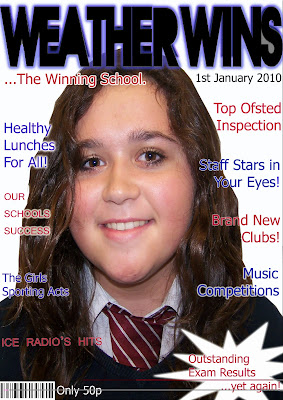 Chloe Jones AS Media Studies: Final Draft Of Magazine Front Cover