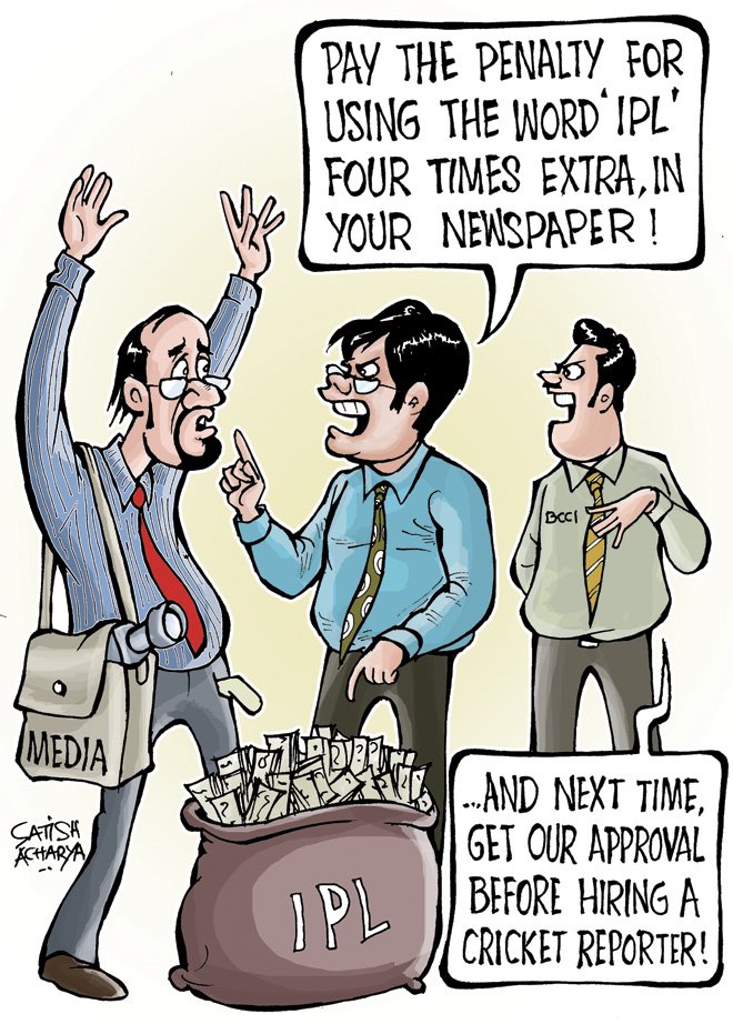 IPL-NEW FACE OF CRICKET: COOL IPL CARTOONS