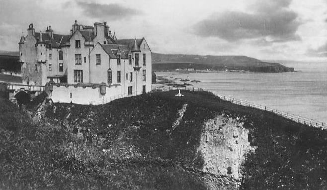 Tour Scotland: Old Photographs Dunbeath Castle Scotland