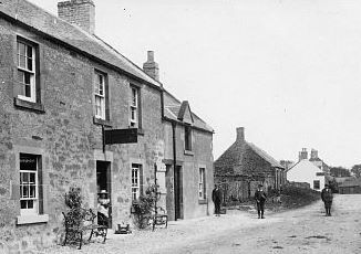 Tour Scotland: Old Photograph Birgham Scotland