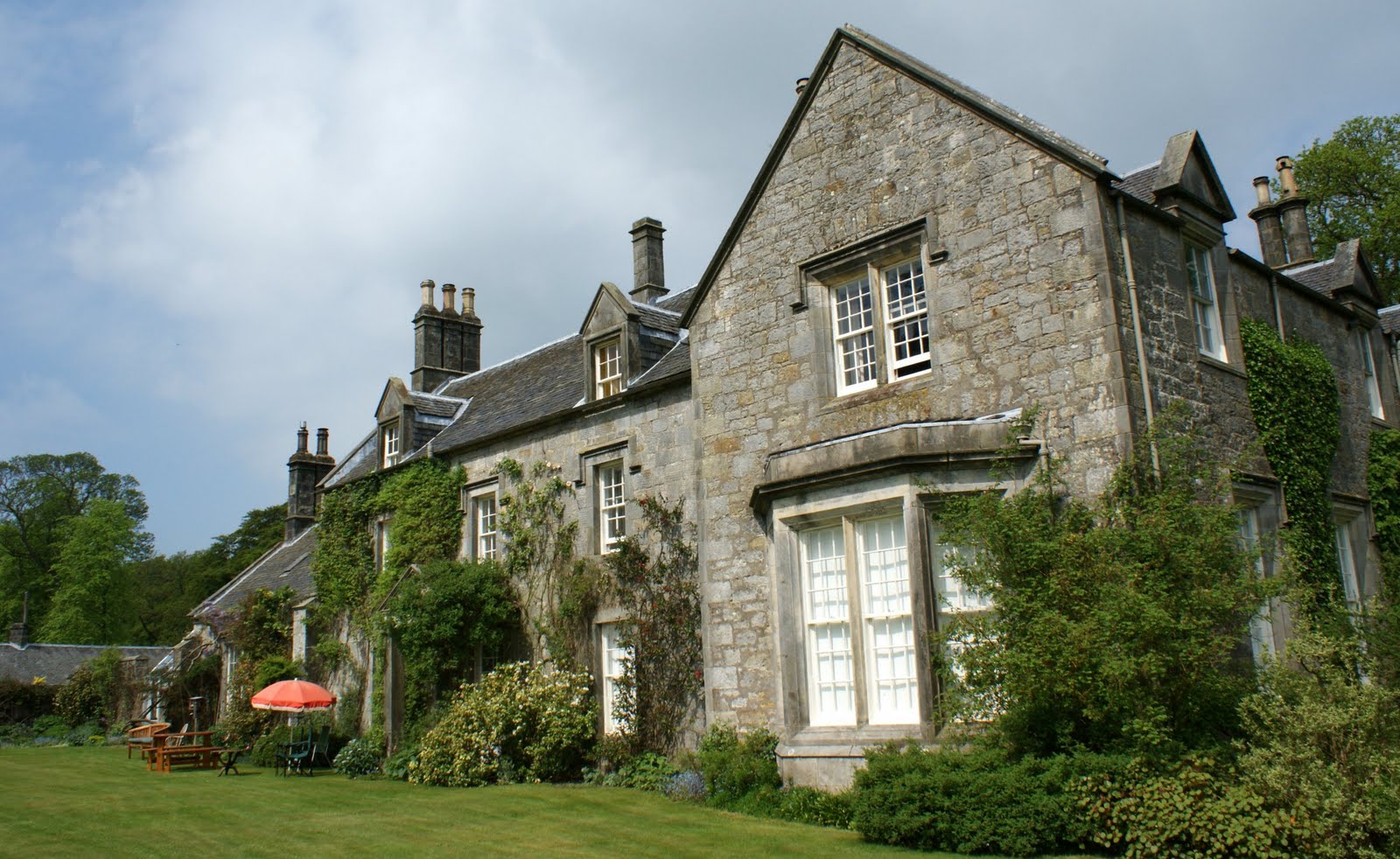 Tour Scotland: May 25th Photograph Dowhill House Scotland